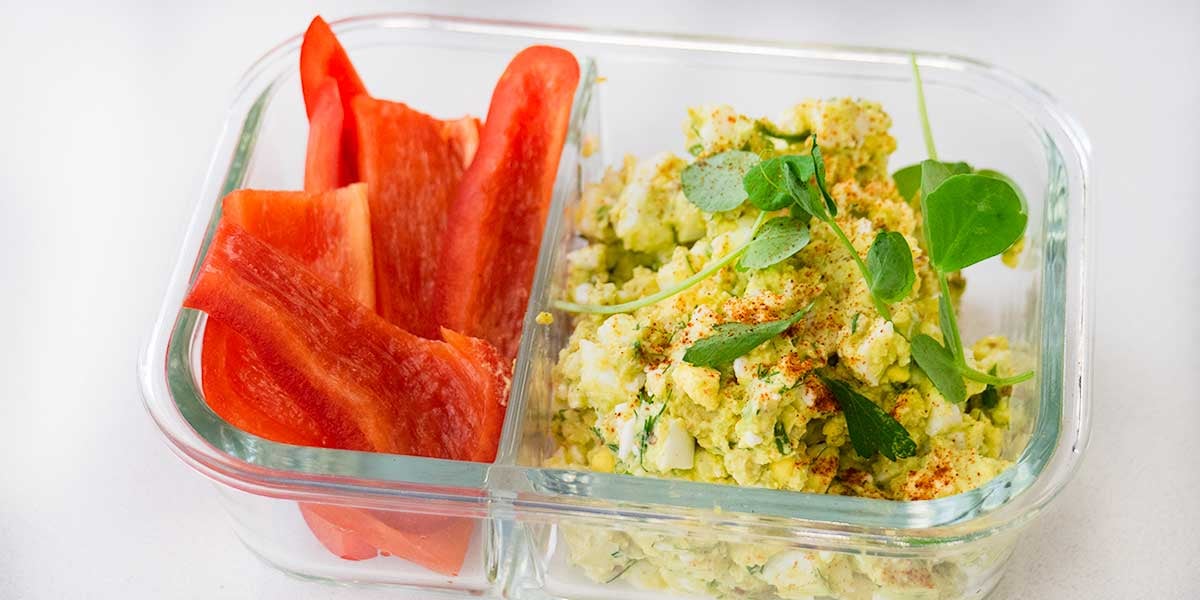 Keto Avocado Egg Salad Recipe